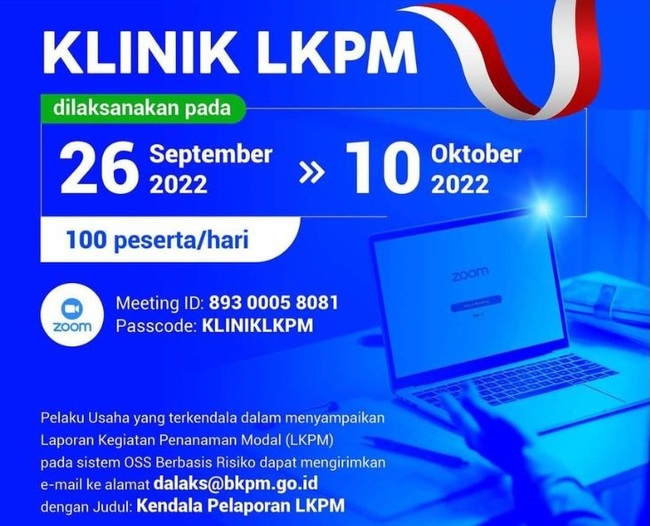Sampaikan LKPM Triwulan III 2022 - Berita | DPMPTSP Kabupaten Bantul